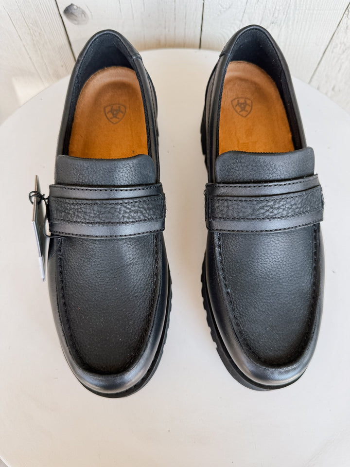 Ariat Women's Stratford Lug Loafer Black 10063940 – Southern Soule