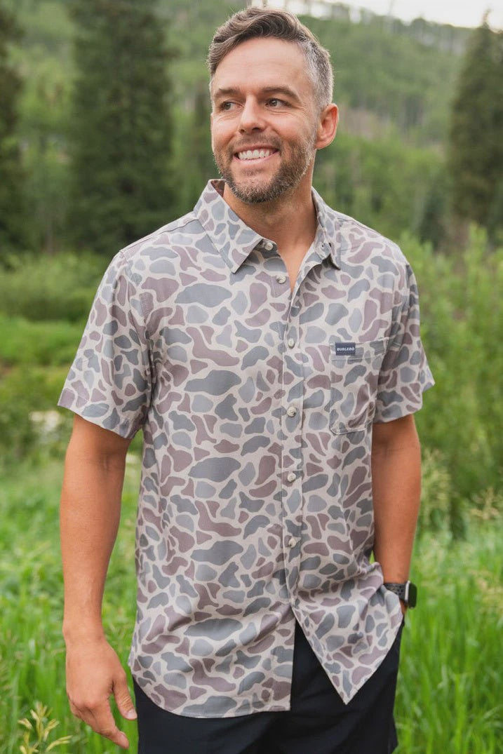 Burlebo Classic Deer Camo Button Up – Southern Soule Designs